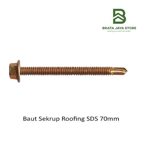 Jual Sekrup Screw Paku Baut Roofseal Rooftop Atap uPVC (per pcs) 75mm ...