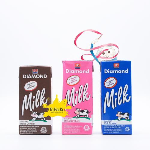 Jual Diamond UHT Milk Tetra Pack 200ml (Kemasan Kecil) - Kota Surabaya ...