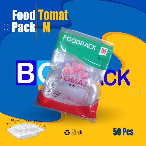Jual Foodpack Tomat ukuran MEDIUM - Mika makanan Food pack M - isi ...