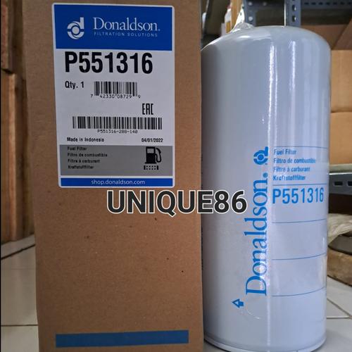 Jual FILTER SOLAR P551316 FUEL FILTER P551316 DONALDSON BRAND - Jakarta ...