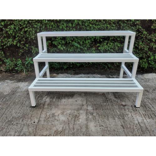 Jual 1 METER/RAK SEPATU 3 SUSUN/RAK TANAMAN/RAK SERBAGUNA/RAK POT ...
