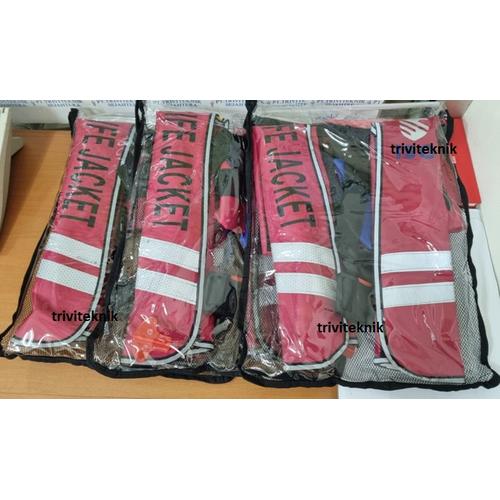 Jual pelampung keselamatan gas Co2,inflatable life Jacket automatic ...