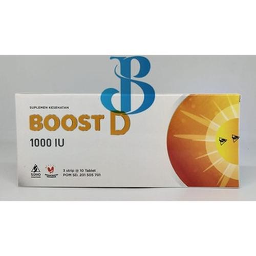 Jual boost d 1000 iu box isi 30 tablet vitamin d3 - Kab. Bogor - ABS ...