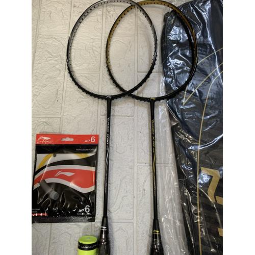 Jual Raket Badminton LINING TURBO X 50 GEN 5/TURBO X 70 G5 +tas+grip+ ...