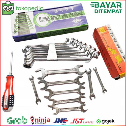 Jual Set Kunci Ring Pas Lengkap / Kunci Ring Fukung / Kunci Pas Dimaond ...