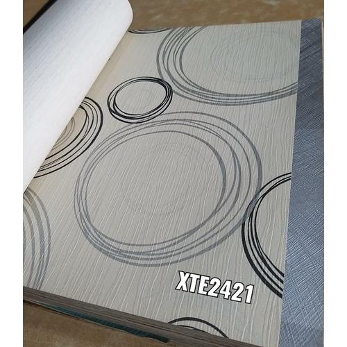 Jual WALLPAPER DINDING MOTIF BULAT LINGKARAN PUTIH COKLAT HIJAU QUEEN ...
