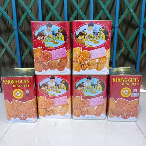 Jual Kong Guan Kaleng Biskuit 1600 gram / biskuit khong guan - Jakarta ...