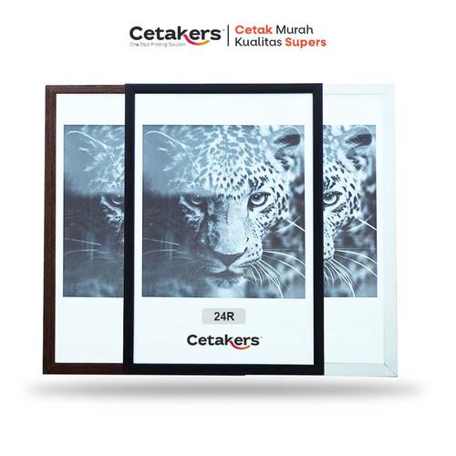 Jual FRAME BINGKAI FOTO 24R (60x80CM) MINIMALIS FRAME PIGURA KACA MIKA ...