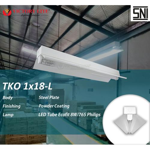 Jual Kap Lampu TKO 1x18 - 1x36 - 2x18 - 2x36 - TKO 2x36-L - Jakarta ...
