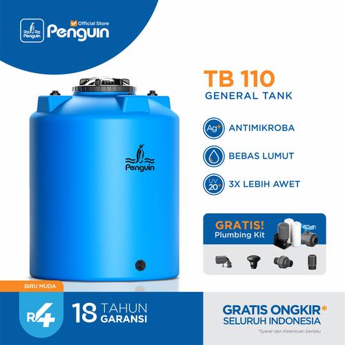 Jual Tangki Air Penguin Kapasitas 1050 liter ( TB 110 ) - Biru Muda ...