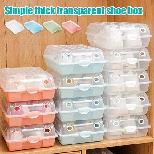 Jual Kotak Sepatu Shoe Box Plastik Transparan Box Sepatu Shoe Storage ...