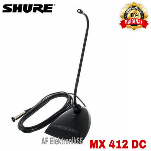 Jual Mic Shure MX 412 DC Gooseneck MX 412 DC Original - Jakarta Barat ...
