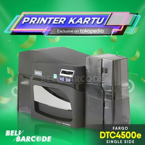 Jual Printer ID Card Fargo DTC 4500e Single Side 300 Dpi USB + LAN ...