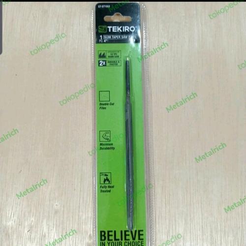 Jual Kikir Segitiga Slim Taper Tekiro 4" Ori - Kikir Segitiga Tekiro 4 ...