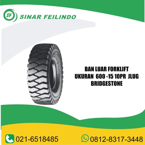 Jual BAN LUAR FORKLIFT UKURAN 600-15 10PR JLUG BRIDGESTONE - LUAR DALAM FLAP - Jakarta Utara ...