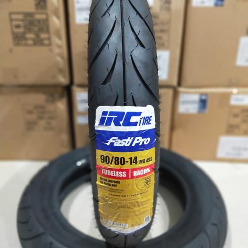 Jual IRC 90/80-14 FASTI PRO TUBELES SOFT COMPOUND BAN LUAR ROAD RACE ...