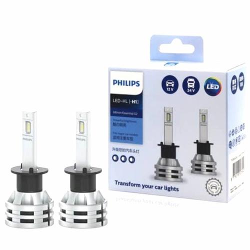 Jual Lampu Headlamp Philips LED Ultinon Essential H1 6500K 12V-24V ...