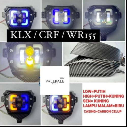 Jual LAMPU LED CRF KLX WR155 / LAMPU DAYMAKER CRF KLX WR155 - CRF 150 ...