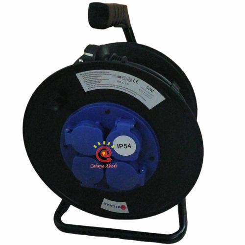 Jual Cable Reel 50m IP54 / Roll Kabel 50 Meter Philmax 4 Lubang IP54 ...