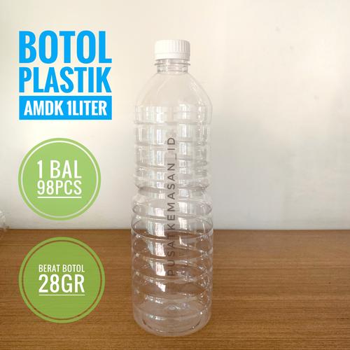 Jual Botol AMDK 1 Liter Murah / Minyak Kelapa Air Minum Kopi Susu ...