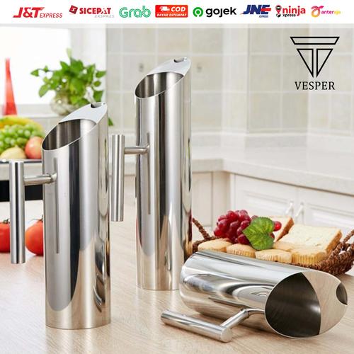 Promo teko pitcher minuman water jug stainless air kopi teh juice ...