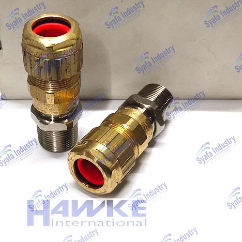 Jual Cable Gland Hawke 501/453 RAC A NPT 3/4" Brass - Jakarta Pusat ...