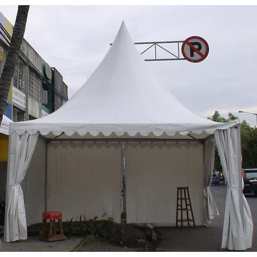 Jual Tenda Kerucut Sarnafil Murah - 5x5, Putih - Kota Makassar - Tenda ...