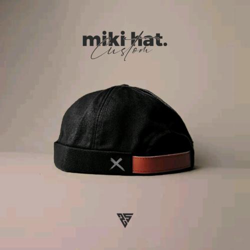 Jual Topi Miki Hat custom premium peci gaul uas kekinian logo X - Hijau ...