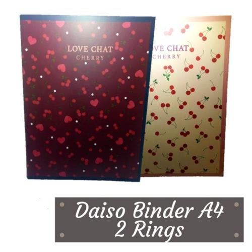 Jual Daiso Two Ring Binder A4 File Map 2 Ring Binder - Polos - Jakarta ...