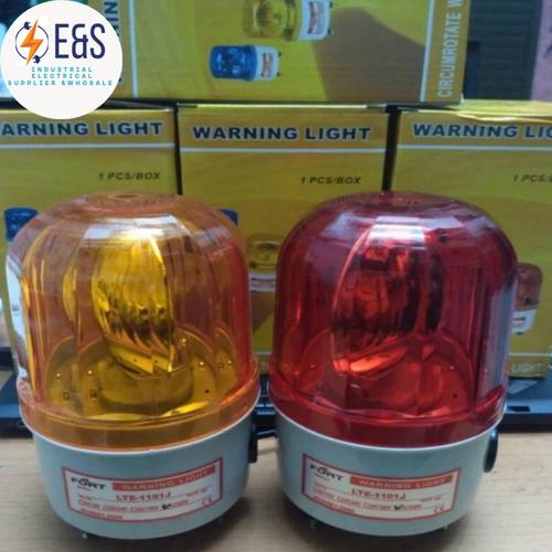 Jual Lampu Rotary Warning Light With BUZZER FORT LTE-1101J Ukuran 4inc ...