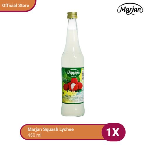 Promo Marjan Squash Lychee 425 ml - - Lasallefood | Tokopedia