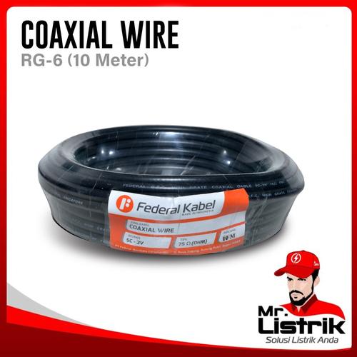 Jual Federal Kabel Coaxial RG-6 (5C-2V) 75 Ohm Potongan - 20 - Jakarta ...