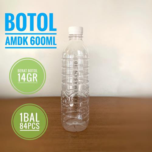 Jual Botol AMDK 600ml Murmer Long Neck / Minyak Goreng Air PH Mineral ...