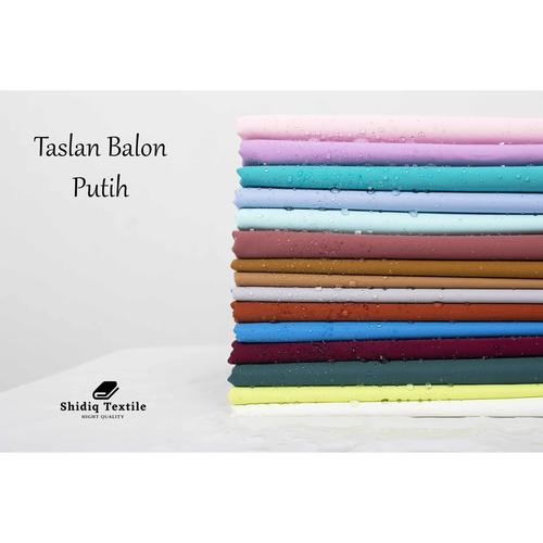Jual Bahan Kain Taslan Balon Putih 2 - Utama - Kota Bandung ...