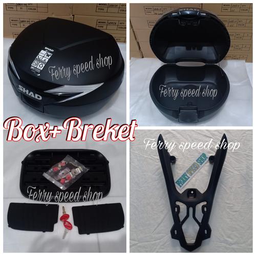 Jual Paketan box shad sh39 sh 39 plus breket box bintang vario 125 150 ...