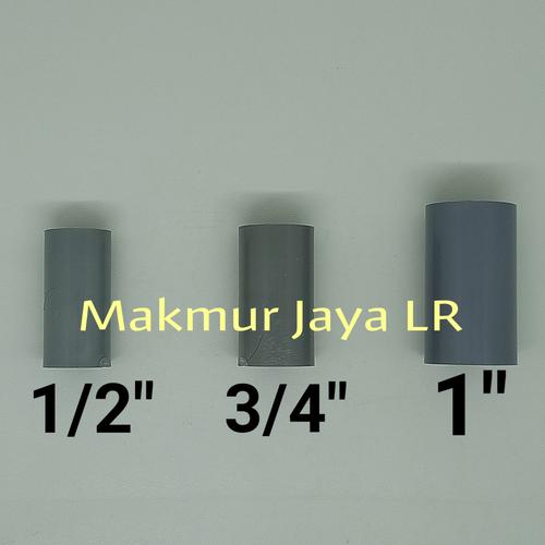 Jual SOK 1/2" 3/4" 1" inch Socket 1/2 3/4 1 inch Shok Sock Shock PVC ...