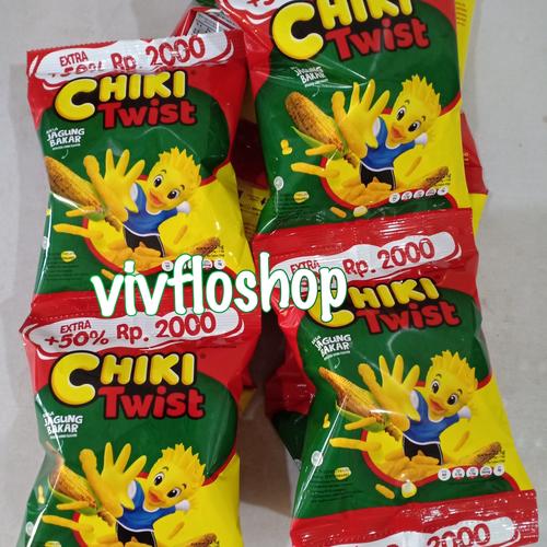 Jual Chiki Twist (Dulu Cheetos) - renceng isi 10 sachet - Jagung Bakar ...