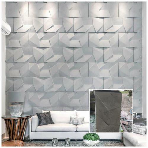 Jual walL panel 3D beton /ornamen 3D beton 30x60cm - Kota Depok - Rahma ...