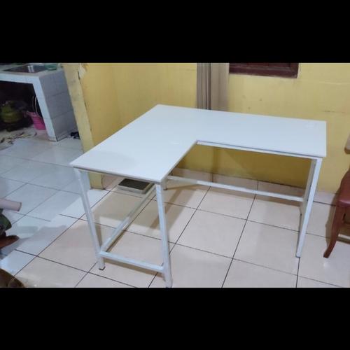 Jual meja L / meja kerja / meja kantor / meja komputer / meja meeting ...