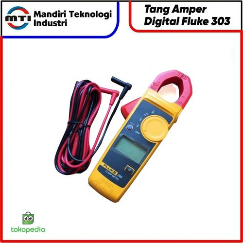 Jual Tang Amper Digital Fluke 303 Tang Ampere Clamp Meter Clemp Meter ...