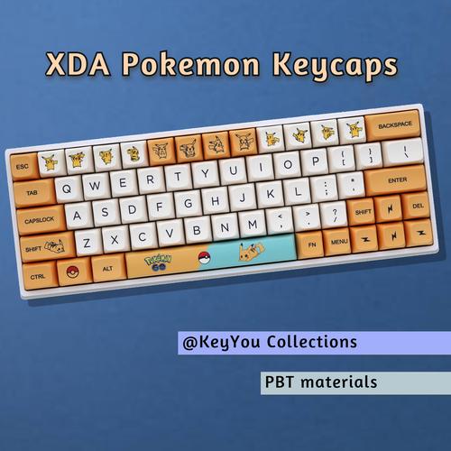 Jual XDA v2 Pokemon Keycaps yellow pbt - japan - Kota Salatiga - KeyYou ...