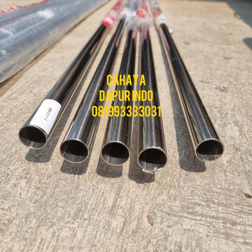 Jual Pipa Bulat Stainless 201 1 inch 1mm / Pipa Bulat Ss 201 1"×1mm ...