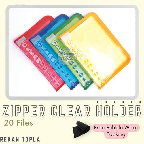 Jual Map Plastik Dokumen Resleting 20 Lembar / Akta / Dokumen / Folio ...