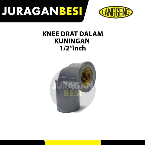 Jual KENI DRAT DALAM KUNINGAN 1/2" x 3/4" 1/2" 3/4" - 1/2 INCH 3/4 INCH ...