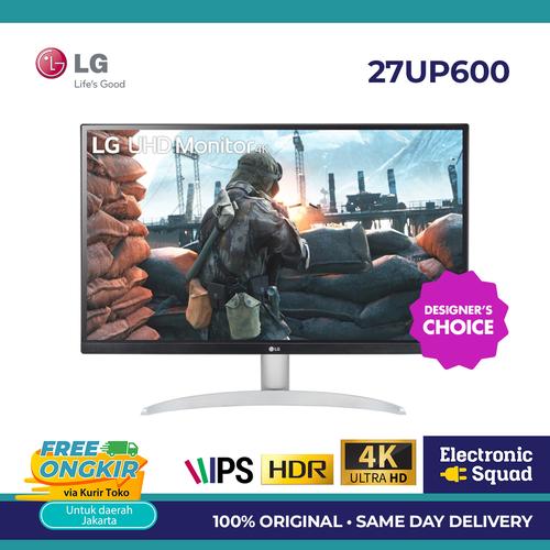 Jual LG 27UP600-W 27'' UHD 4K IPS Monitor RESMI LG Indonesia - Jakarta ...