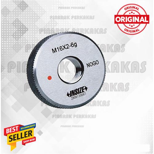 Jual INSIZE 4120-12N Metric Thread Ring Gage, No Go, M12 x 1.75 mm Original - Kota Surakarta ...