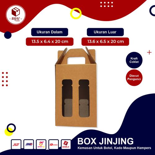 Jual Box Jinjing Botol ( 14 x 6 x 20 cm ) Jinjing Botol 500 ml isi 2 ...