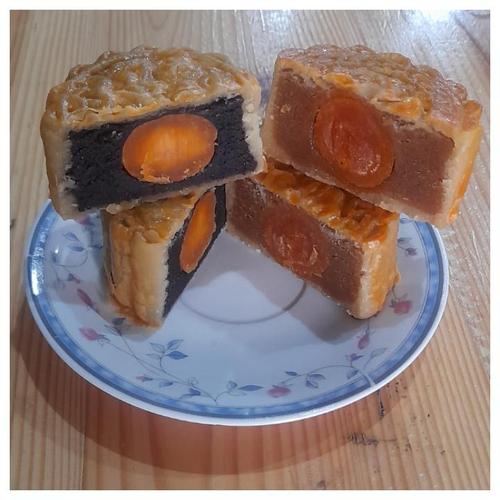 Jual Moon Cake HALAL/Kue Bulan Tausa hitam telur asin (HALAL) - tauyung ...