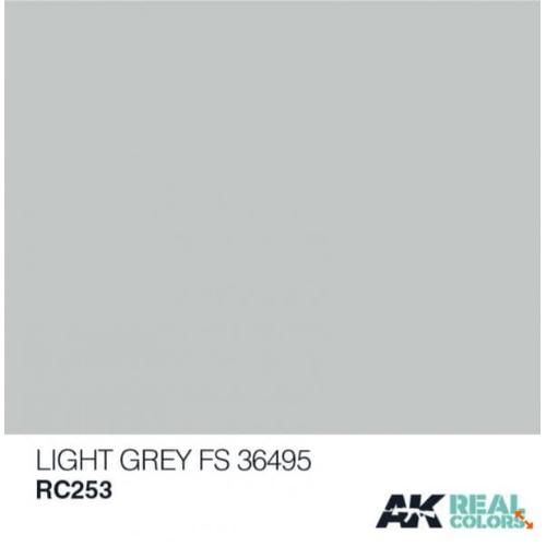Jual LIGHT GREY FS36495 RC253 - real color lacquer - model kit paint ...