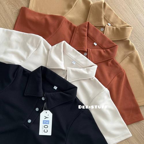 Jual AVA Polo Knit Top Shortsleeve Shirt - Atasan Lengan Pendek Kaos ...